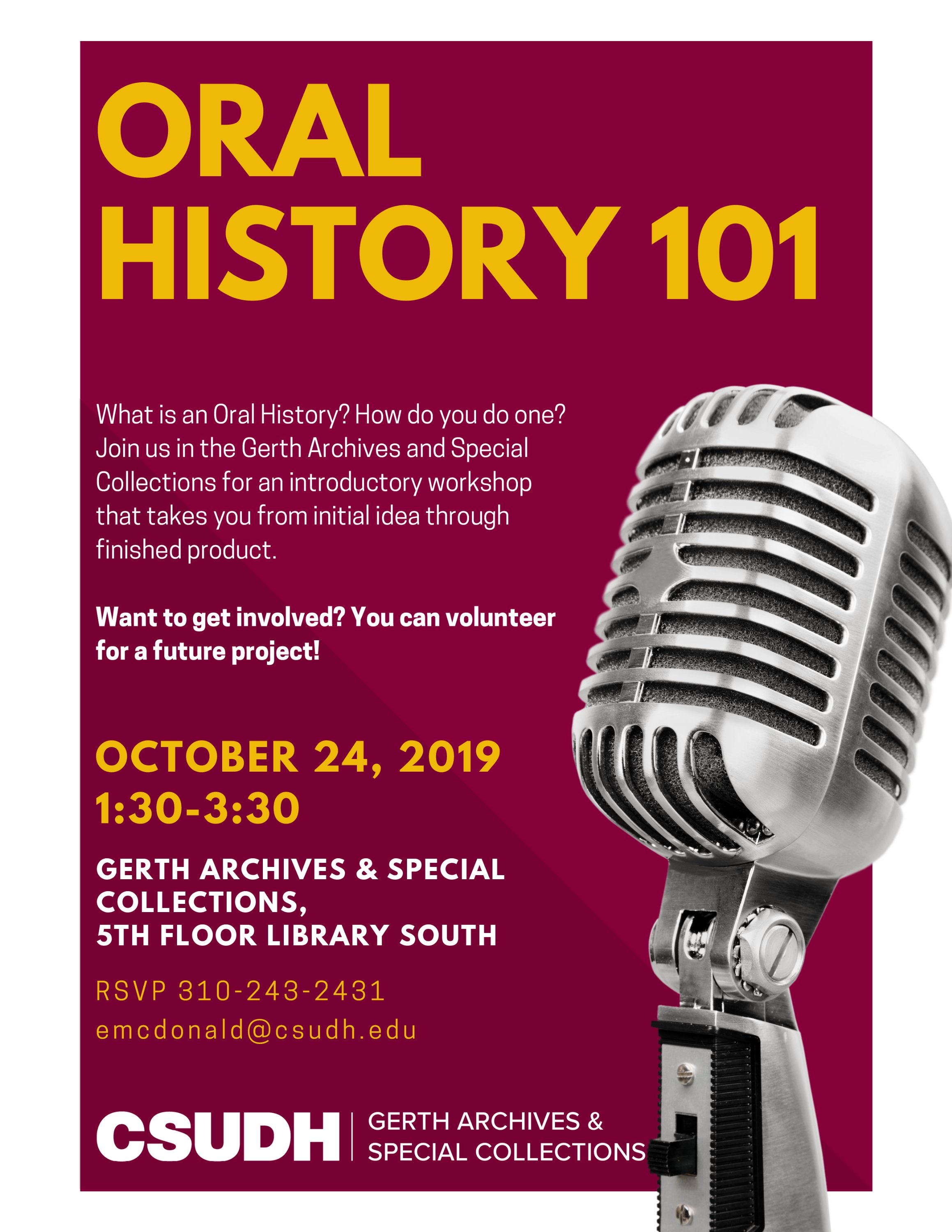 Oral History 101 – Southwest Oral History Association