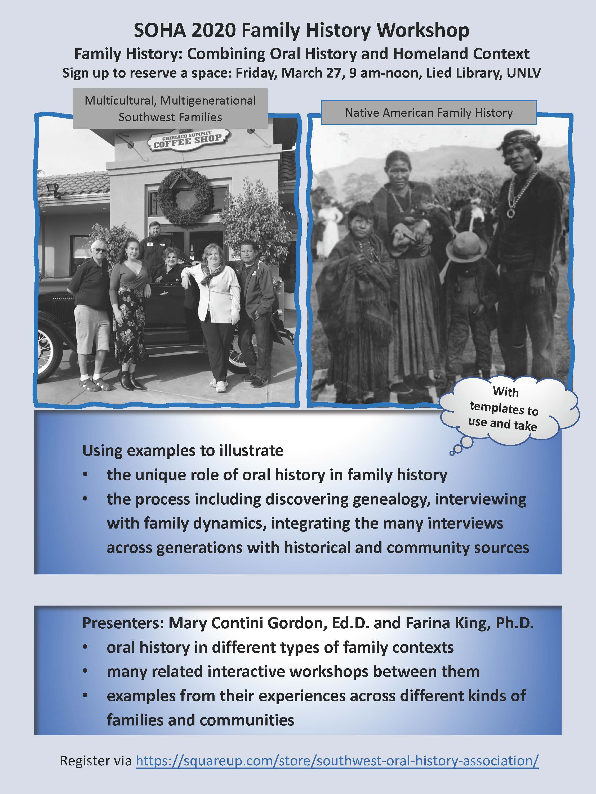 Family History: Combining Oral History and Homeland Context – Southwest ...